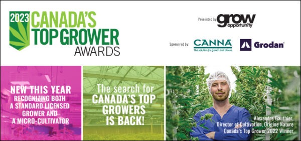 Canada’s Top Growers Awards 2022 – Cannabis Cup Winners